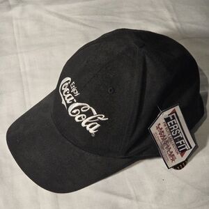 Coca Cola | Accessories | Coca Cola Black Cap | Poshmark